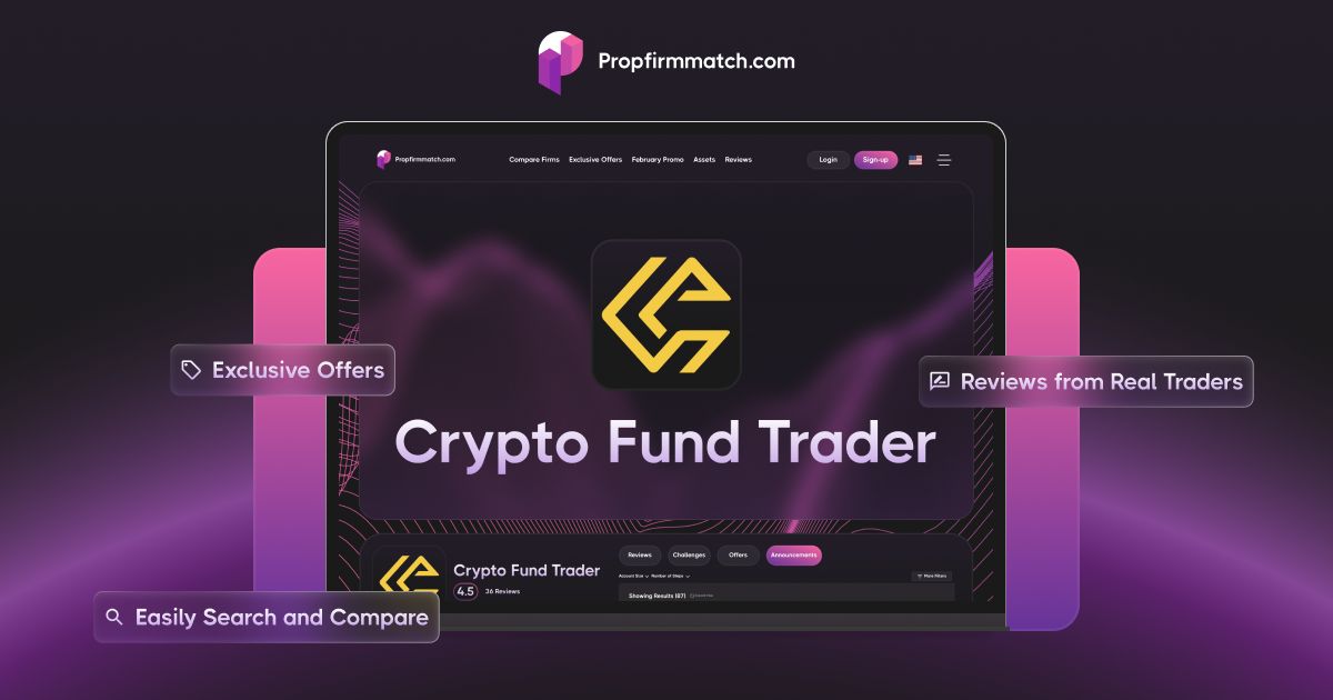 Learn more about Crypto Fund Trader Prop Firm Details | Prop Firm Match